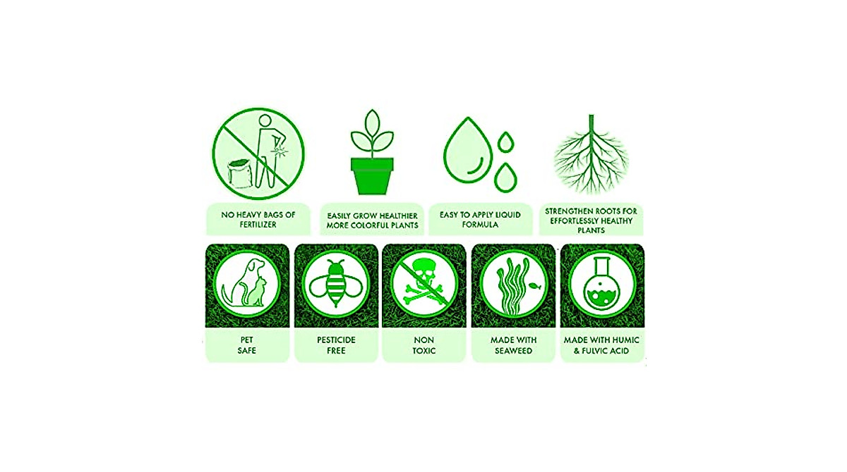 Nature's Bio-Enhanced 10-8-8 Plant Food: All-Purpose & Pet-Safe