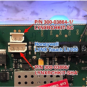 300-03866 3-Pin Connector Battery for HONEYWELL Lynx Touch 5100, Lynx 5200, Lynx 5210, Lynx Touch 7000, LYNXRCHKIT-SHA, JJJ WALYNX-RCHB-SHA ADT Ademco system, 3700mAh