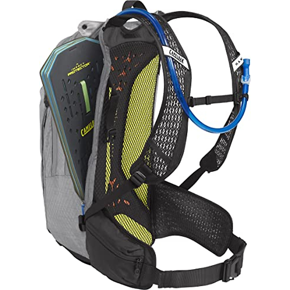 CamelBak H.A.W.G. Pro 20 Bike Hydration Backpack 100oz - Body Mapping Technology, Gunmetal/Black