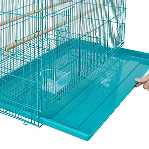 Yaheetech Flight Bird Cage Metal Extra Space Parakeet Cage for Medium Small Birds Cockatiels Conures Budgies Lovebirds