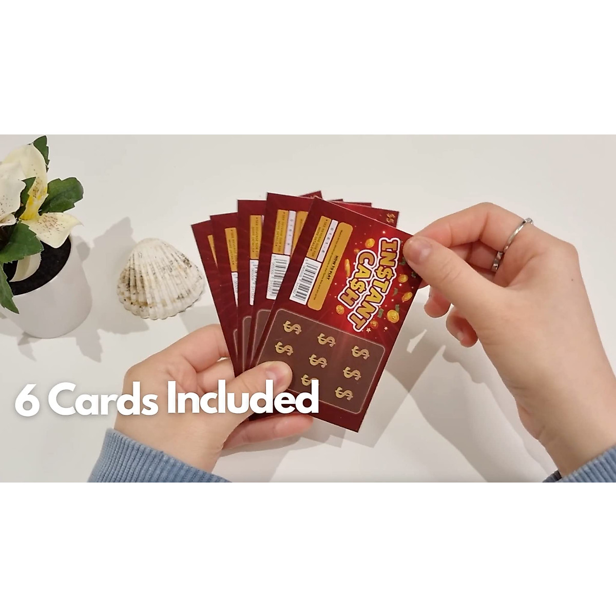 Cappstan UK 6 Pack Bridesmaid Proposal Scratch Off Cards | Bridesmaid Proposal Gifts Ideas | Will You be My Bridesmaid ? | Maid of Honor | Surprise Your Friends & Family in This Exciting Way