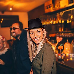 Windy City Novelties 12 Pack Plastic Fedoras