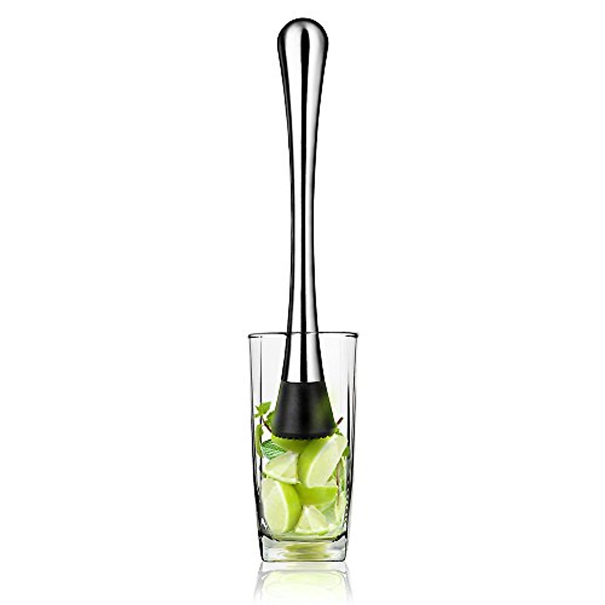 Artaste 42948 Stainless Steel Cocktail Muddler, 7.75-Inch