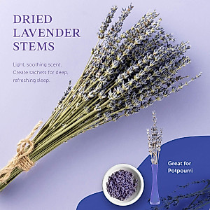 Birthday Gift Basket, Lavender & Lilac Spa Gift Basket For Women & Men - Handmade Soap, Potpourri, Bath Bomb, Jojoba Oil, Organic Lip Balm & More - Stress Relief Set, Bath & Body Self Care Package