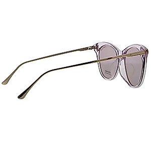 Tom Ford FT0713-D 72Z Purple Round Sunglasses for womens