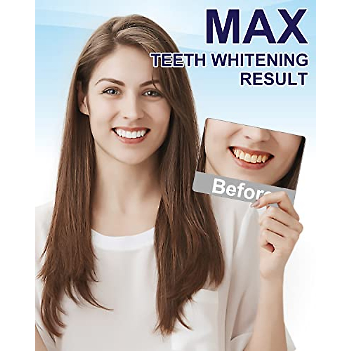 MySmile Teeth Whitening Kit Enhanced Teeth Whitener Flagship Version,10 Min 6 Month Supply Non-Sensitive Teeth Whitening Pen, Helps to Remove Stains from Coffee, Smoking, Wine, Soda, Tea