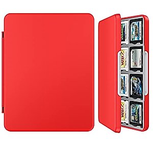 HEIYING Game Card Case for Nintendo 3DS 3DSXL 2DS 2DSXL DS DSi,Portable 3DS 2DS DS Game Cartridge Holder Storage with 24 Game Card Slots.