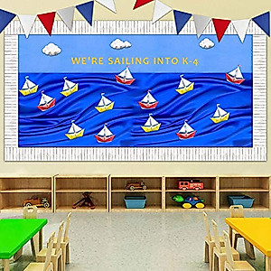White Wood Bulletin Board Border Straight Border Trim for Classroom Decoration