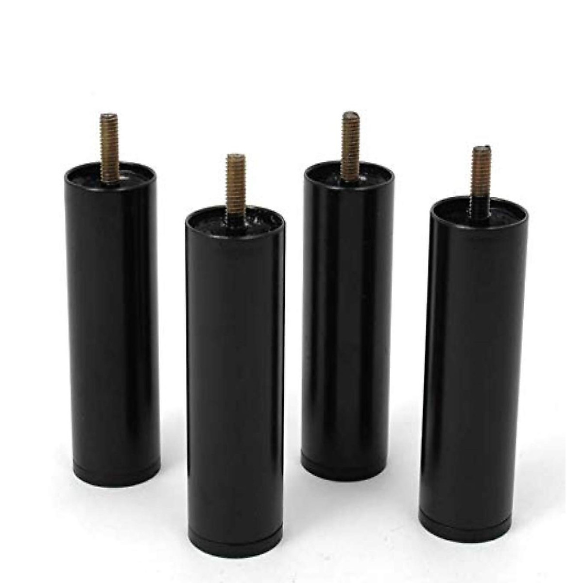 5" Steel Adjustable Bed Riser Legs, Set of 4