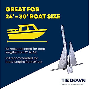 Tie Down Engineering 3000.3318 95045 14 Pound Marine Super Hooker Anchor