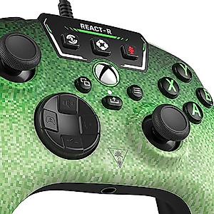 Turtle Beach REACT-R Wired Game Controller – Officially Licensed for Xbox Series X & S, Xbox One, and Windows 10|11 PC’s – Pixel