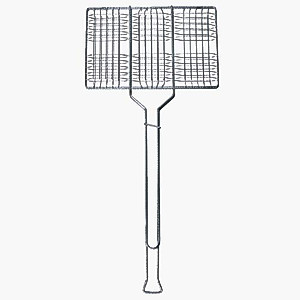 Rome Industries 64 Hamburger Grill, One Size, Chrome