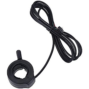 GLOGLOW E-Bike Scooter Speed Control 3 Wires Thumb Throttle for Left/Right Handle