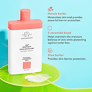 Drunk Elephant Sili Body Lotion - Deep, Calming Skin Moisturizer (240 mL / 8 Fl Oz)