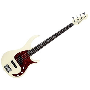 Peavey Milestone Bass Guitar, Ivory