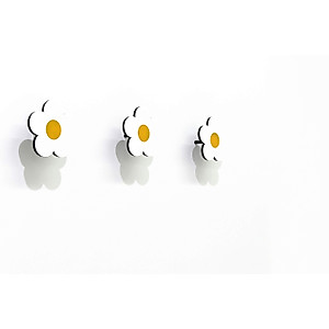 Modern Wall Hook Daisy - Kids Room decor, Coat Hook, Decorative Wall Hook, Wall Pegs, Wall Key Hanger, Kids Nursery Room