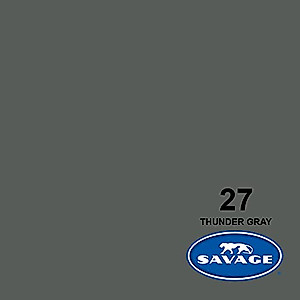 Savage Seamless Background Paper - #27 Thunder Gray (107 in x 36 ft)