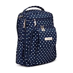 JuJuBe Be Right Back Unisex Travel Backpack, Diaper Bag with Memory Foam Changing Pad, Be Fashionably Organized Anywhere