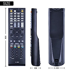 The New RC-898M RC898M ONKYO AV Receiver Replaces The New Remote Controller. Suitable for TX-NR747 TX-NR545 TX-NR646 TXNR747 TXNR545 TXNR646