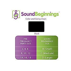 Sound Beginnings Audio Monitor, Black, Small Size B