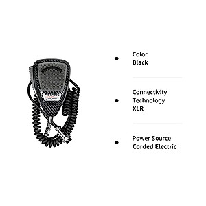 Astatic 302636LCF 636L Noise-Canceling 4-Pin CB Microphone, XLR