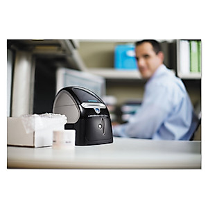 Dymo LabelWriter DUO 300dpi 55 labels per minute Label Printer; 180dpi D1 tape Label Printer (69220)