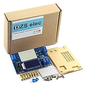 DZS Elec DC-DC Buck Converter Module 5.3-32V 24v to 1.2-32V 5v 9v 12v 12A 160W Large Power Adjustable Step Down Voltage Regulator CC CV Power Supply with LCD Display