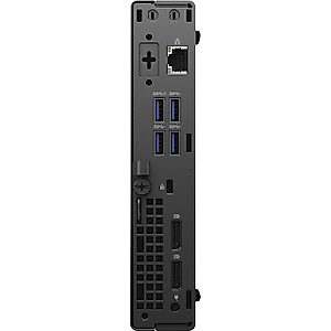 Dell OptiPlex 3000 3090 Desktop Computer - Intel Core i3 10th Gen i3-10105 Quad-core (4 Core) 3.70 GHz - 8 GB RAM DDR4 SDRAM - 500 GB HDD - Micro PC - Black