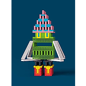 Tegu 40 Piece Perfect Blocks Building Set Purple & Blue (Amazon Exclusive)