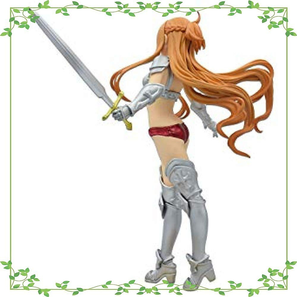 Banpresto Sword Art Online Memory Defrag Exq Figure Asuna Bikini Armor Ver, Multicolor