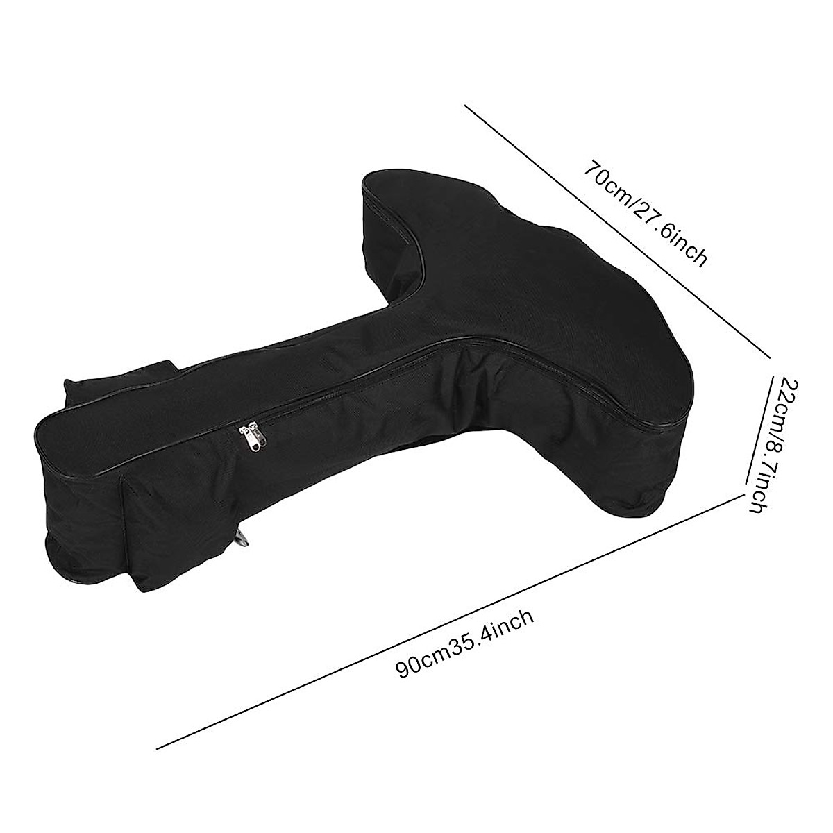 T-shaped Archery Bow Case, Portable Outdoor Compound Bow Case, Universal Take-down Bow Bag Protective Bag for Outdoor Shooting