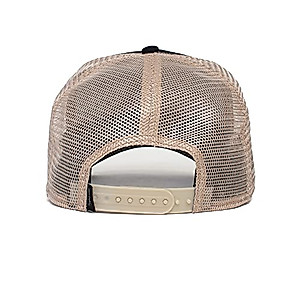 Goorin Bros. The Farm Unisex Original Adjustable Snapback Trucker Hat, Black (The Cock), One Size