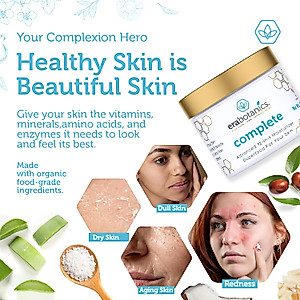 Era Organics Face Moisturizer Cream - Advanced 12-In-1 Rejuvenating Facial Cream With Superfood Complex Manuka Honey, Hyaluronic Acid, Hemp Oil & More - Anti Aging Wrinkle Face Cream For Women & Men