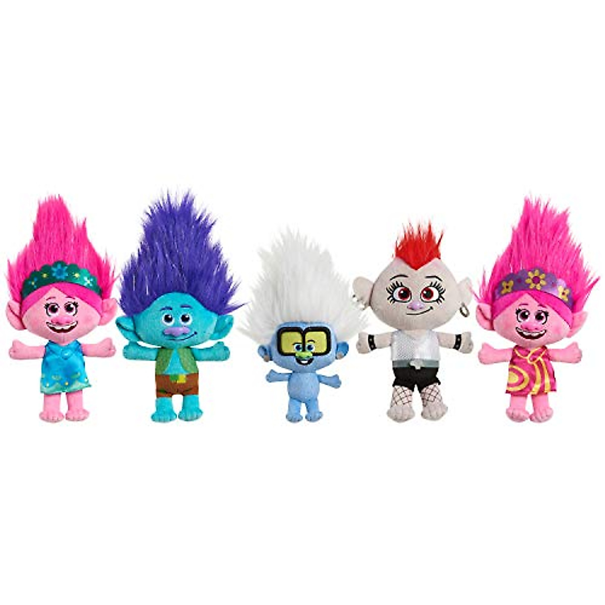 DreamWorks TrollsTopia 8 inch Small Plush Poppy, Kids Toys for Ages 3 Up by Just Play