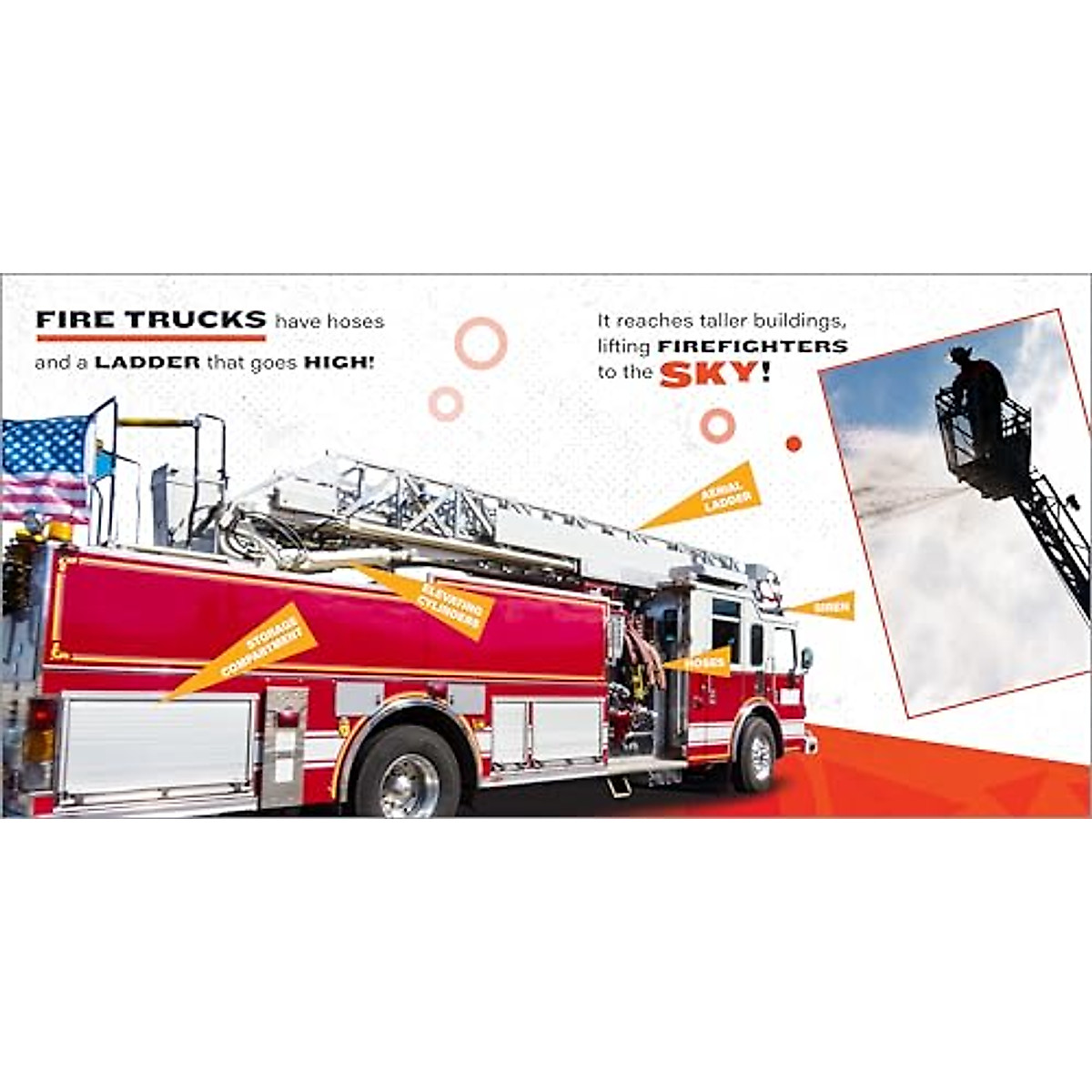 Go, Go, Fire Trucks!: A First Book of Trucks for Toddlers (Go, Go Books)