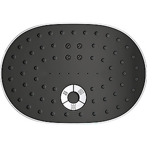 KOHLER 26290-CP Statement Multi-Function Showerhead, Wall-Mount, 3 Spray Settings, 2.5 GPM, Polished Chrome