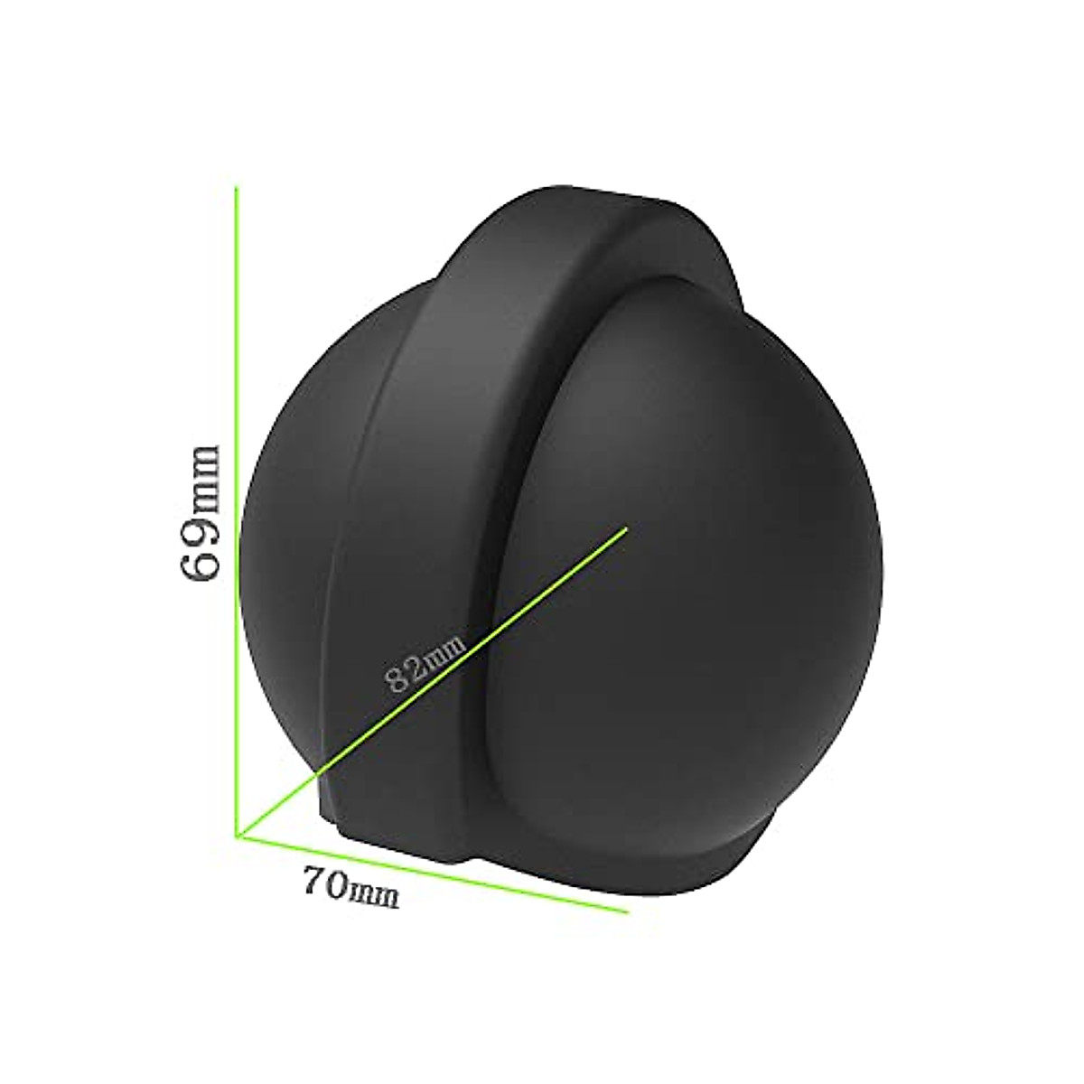 For Insta360 One X3 Anti-Scratch Camera Lens Cover Silicone Case for Insta360 One X3 Action Anti-Scratch Camera Accessories Black (Insta360 One X3, Black, A521S)