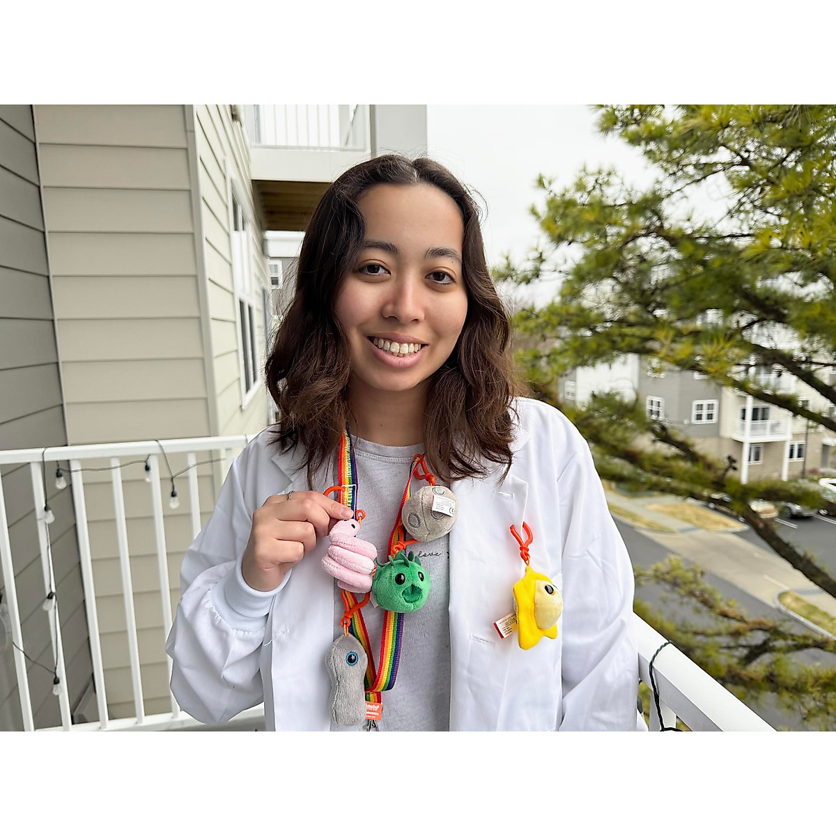 GIANTmicrobes Tainted Love Themed Gift Box - Learn About Health with This 5-Piece Box Set of 3” STIs, Unique Gift for Students, Educators, OBGYNs, and Anyone with a Healthy Sense of Humor