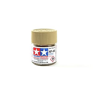 TAMIYA Acrylic Mini XF-88 Dark Yellow 2 10ml Bottle TAM81788 Plastics Paint Acrylic