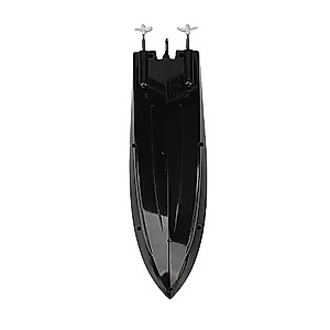 Emoshayoga RC Boats Toy, Racing RC Boats 25kmh 4CH High Speed LED Light with Remote Control for Lakes