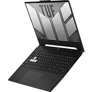 ASUS 2023 TUF Dash 15.6" 144 Hz FHD Gaming Laptop 10-Core Intel i7-12650H 32GB DDR4 1TB NVMe SSD NVIDIA GeForce RTX3070 8GB GDDR6 WiFi AX HDMI RJ45 Thunderbolt4 Backlit KB Windows 10 Home w/RE USB