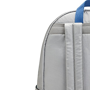 Kipling Hyder 17" Metallic Laptop Backpack Bright Silverbl