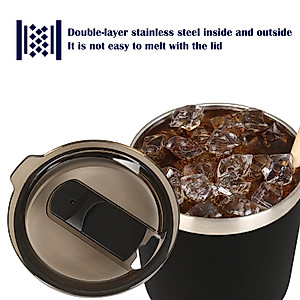 LYLBFOF Insulated Tumblers, 30 oz Stainless Steel Tumbler with Lid Double Wall Travel Water Bottle Cup Coffee Mug for Ice and Hot Beverage