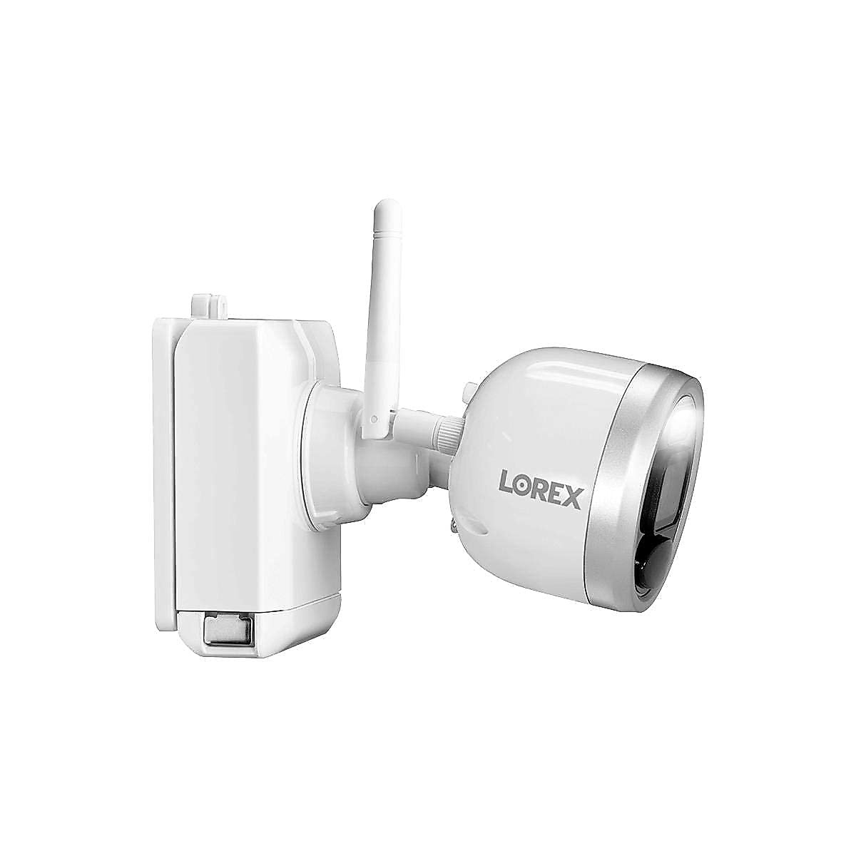 Lorex U222AA 1080p HD Wire-Free Security Camera, 60ft Night Vision, 140 FoV, Ultra-Wide Angle Lens, 2-Way Talk, Person Detection, White (Renewed)