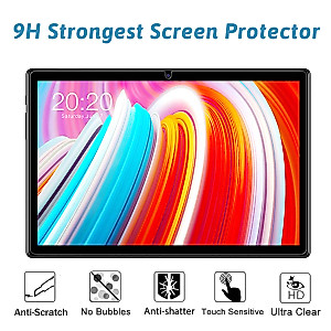 GOZOPO [2-Pack] Screen Protector for Teclast M40 /Teclast M40 Pro 10,1 inch, [Scratch Resistant ] Compatible with Teclast P20HD Tempered Glass Film