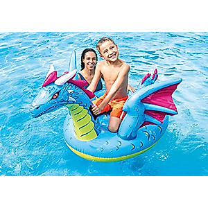 Intex Dragon Ride-On, 79in x 75in, for Ages 3+