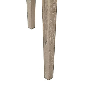 MARTHA STEWART Console Table for Entryway with Storage Farmhouse Living Room Furniture Décor, 31" W x 14" D x 30" H, Reclaimed Greige