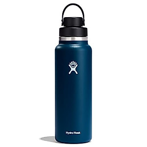 Hydro Flask 40 Oz Stainless Steel Double-wall Wide Flex Chug Cap Indigo