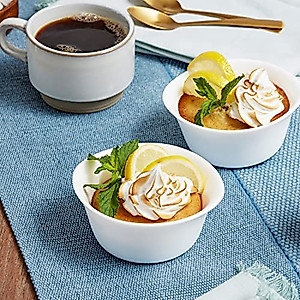 Rubbermaid Glass Baking Dishes for Oven, Casserole Dish Bakeware, DuraLite 8-Piece Set, White (with Lids)