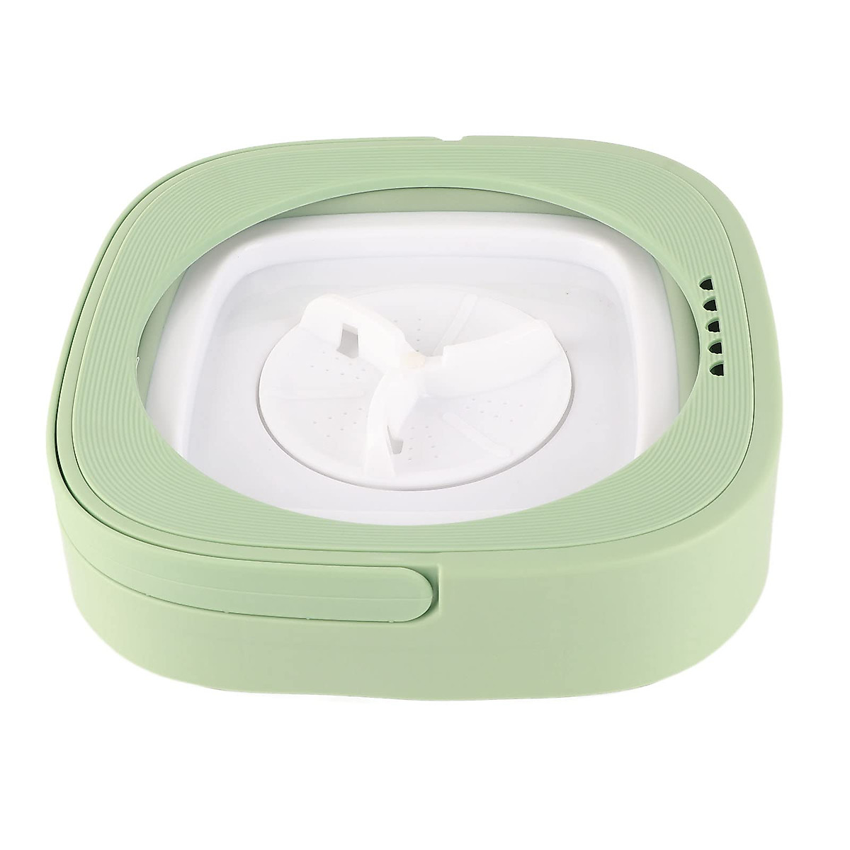 Foldable Washing Machine, Portable Washing Machine Mini Washers Large Capacity 6.5L, Soft Spin Drying, US Plug 100 To 240V for Home Camping Apartment (Green)